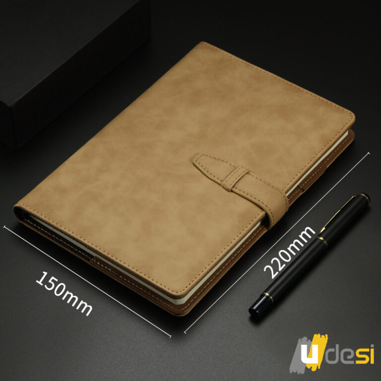 สมุดโน๊ตปกหนังสไตล์พรีเมี่ยม (ขนาด A5) - Udesi