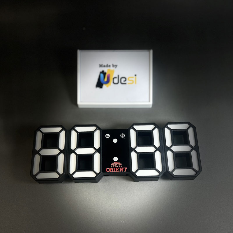 Udesi สินค้าOEM - นาฬิกาดิจิตอล LED 3D 8888 - Udesi
