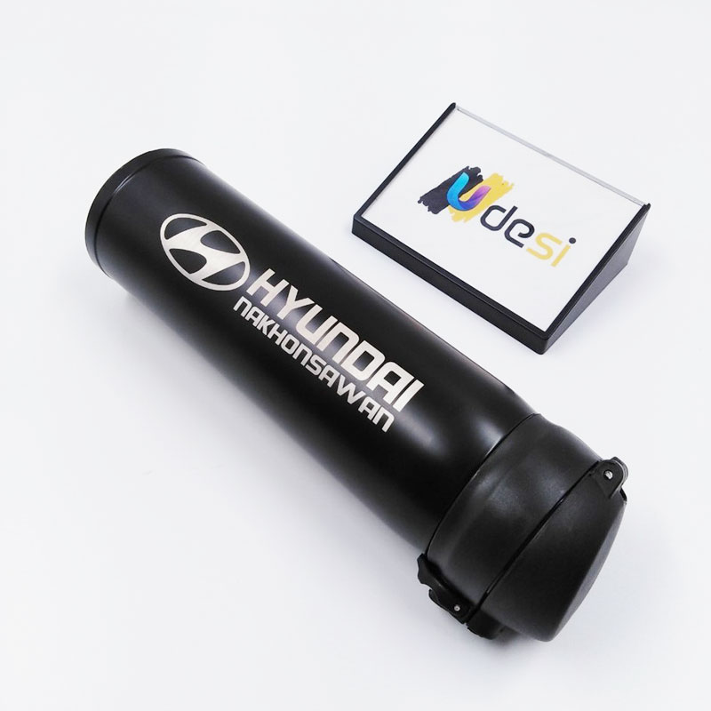 Udesi ของพรีเมี่ยม&OEM – กระบอกน้ำสแตนเลส ขนาด 500ml. (HYUNDAI) - Udesi